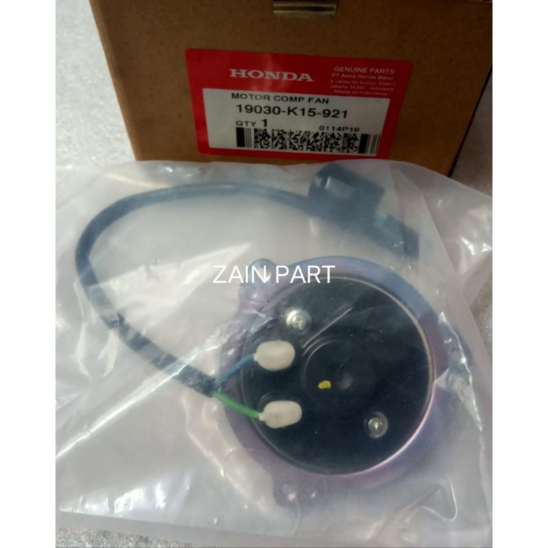 Jual 19030-k15-921 dinamo kipas radiator Honda Cb 150 original | Shopee ...