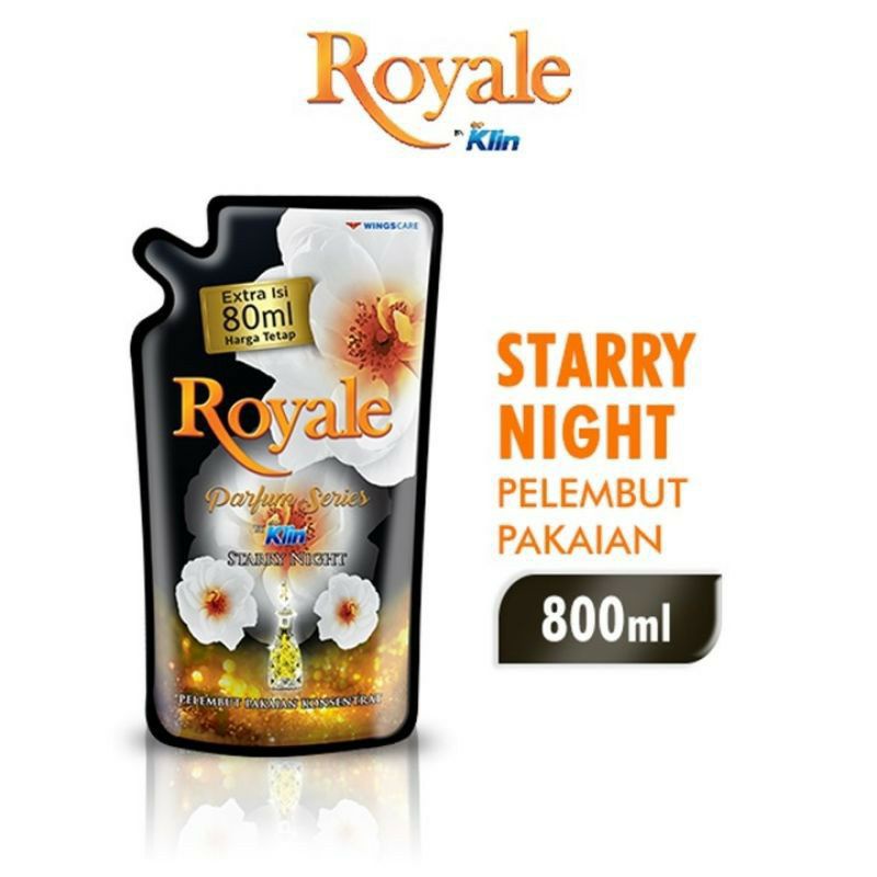 Jual So Klin Royale Starry night Refill 800ml | Shopee Indonesia