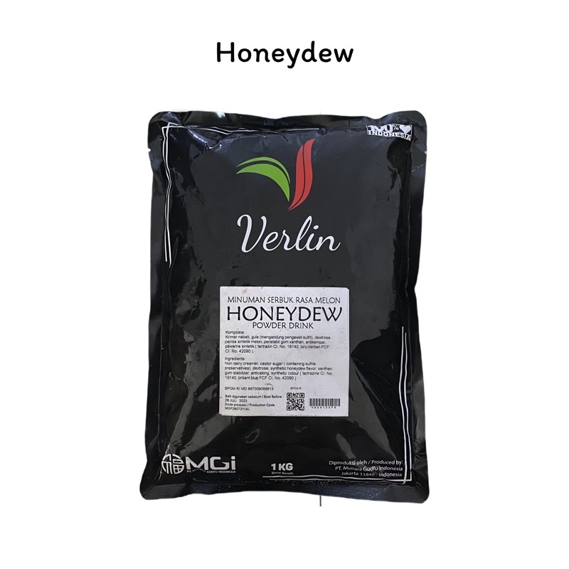 Jual Bubuk Minuman Dark Chocolate Verlin 1Kg BEST SELLER! | Shopee ...