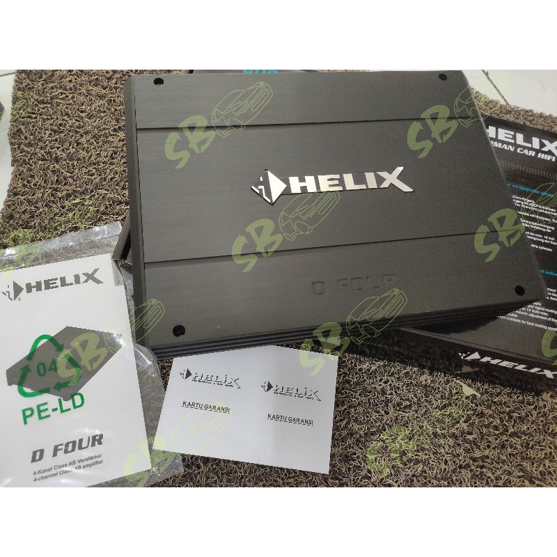 Jual Helix D Four D4 power amplifier 4 channel Class AB German ...