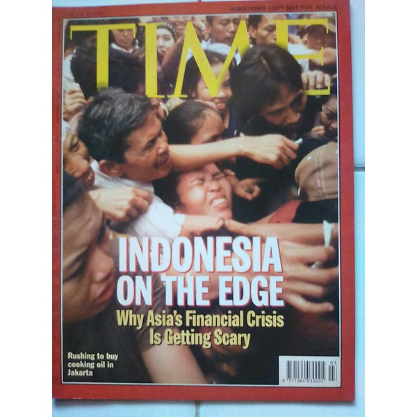Jual Majalah Time "indonesia on The Edge" | Shopee Indonesia