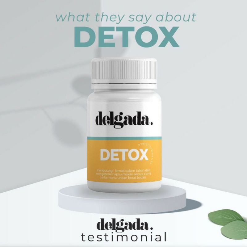 Jual Delgada Detox 100% Original Obat Khusus Diet Ringan & Suplemen Pelangsing Badan | Shopee ...