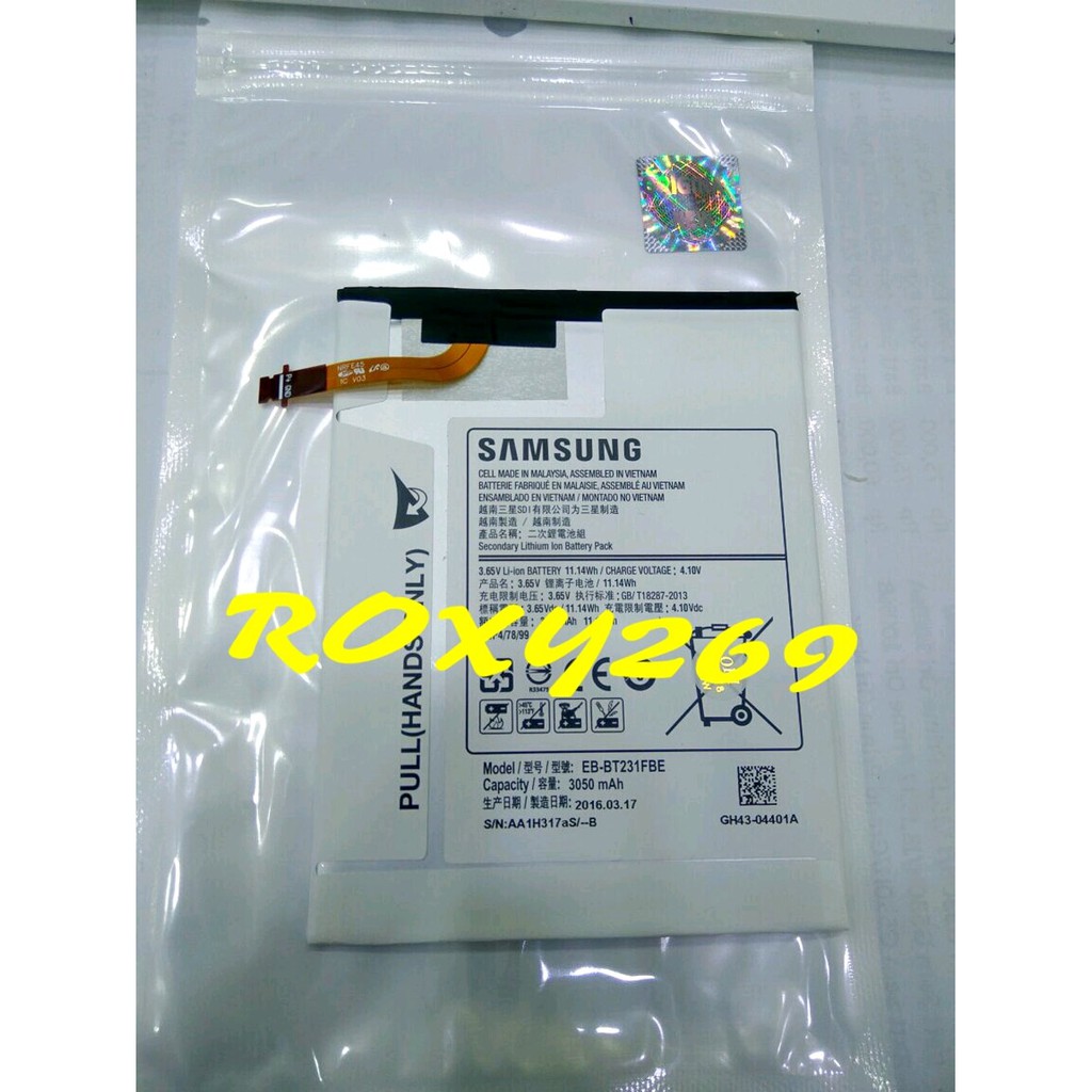 Jual Baterai Batre Hp Samsung Tab T231 Original Battre Batterai Battery ...