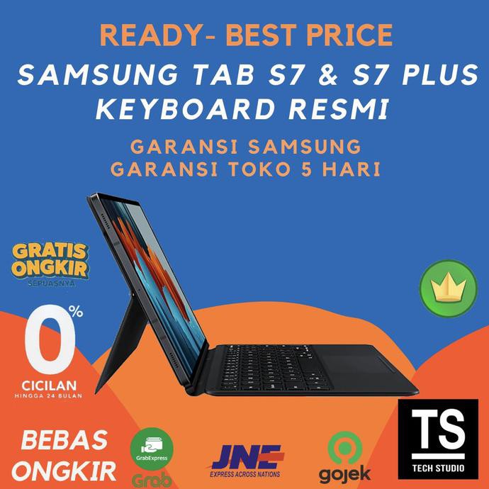 Jual (RESMI) Samsung Galaxy Tab S7 Plus | S7 Keyboard Original Resmi - Tab S7 FE | Shopee Indonesia