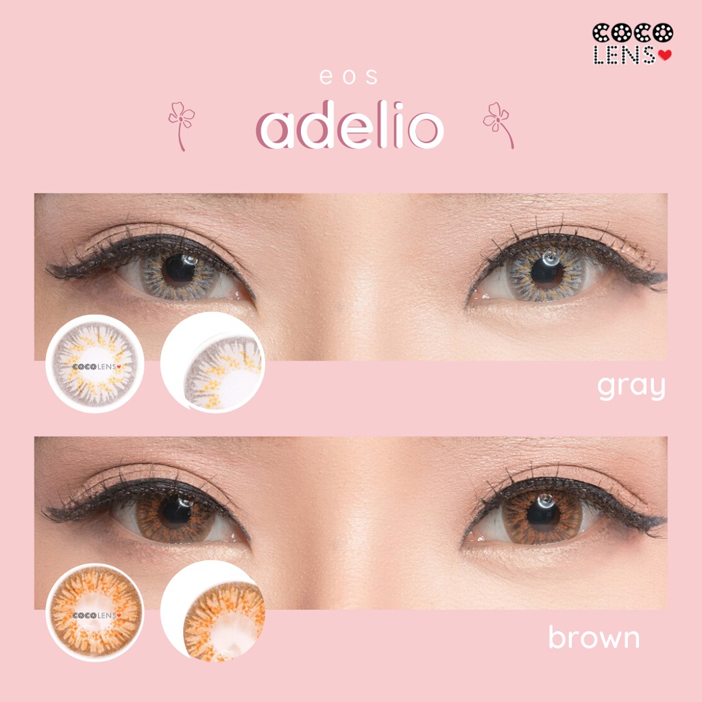 Jual COCOLENS - Softlens EOS Adelio | Shopee Indonesia