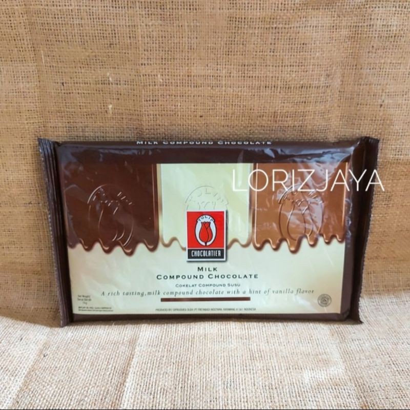 Jual REPACK!!! Tulip Milk Chocolate Compound 250gr | Shopee Indonesia