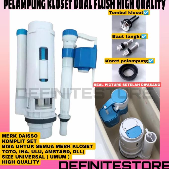 Jual PELAMPUNG KLOSET DUAL FLUSH ISI TANGKI KLOSET MERK TOTO AMSTARD ...