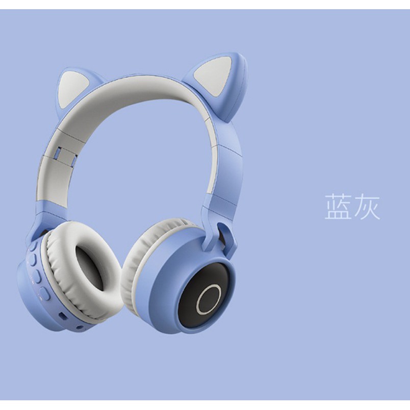 Jual Headphone headset wireless terbaru dengan model unik lucu bentuk ...