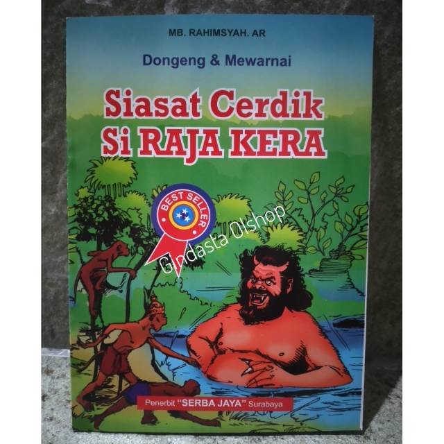 Jual BUKU Dongeng Siasat Cerdik Si Raja Kera ( Dongeng & Mewarnai ...