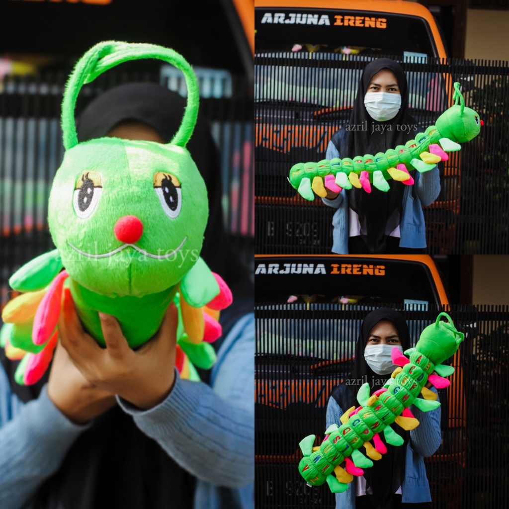 Jual Boneka Ulat Ulil Jumbo 85 cm Hiasan Dashboard Mobil | Shopee Indonesia