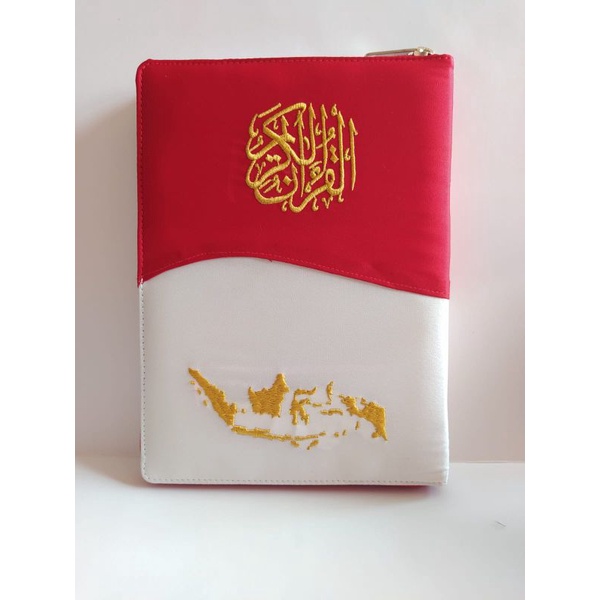 Jual Rabita Al Quran Edisi Merah Putih A5 | Custom Nama | Terjemah ...