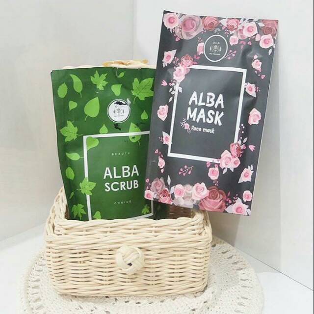Jual ALBA SET (ALBA MASK&ALBA SCRUB) | Shopee Indonesia