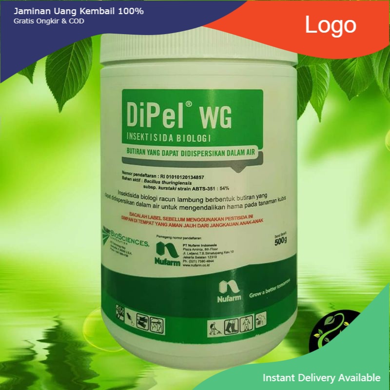Jual INSEKTISIDA BIOLOGI DIPEL WG 500GRAM | Shopee Indonesia