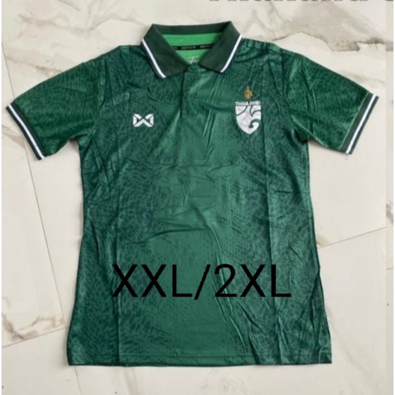 Jual JERSEY TIMNAS THAILAND 3RD THIRD HIJAU BIG SIZE XXL 2XL 21 22 2021 2022 BAJU BOLA NEGARA ...