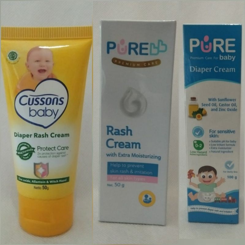 Jual [Bonababy] rash cream / rash cream pure baby / rash cream cusson ...