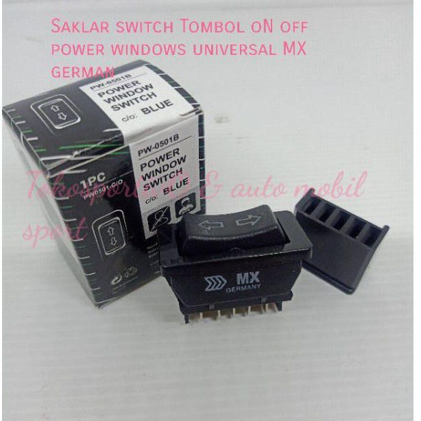 Jual Saklar Switch Tombol ON off power windows universal MX Anak saklar ...