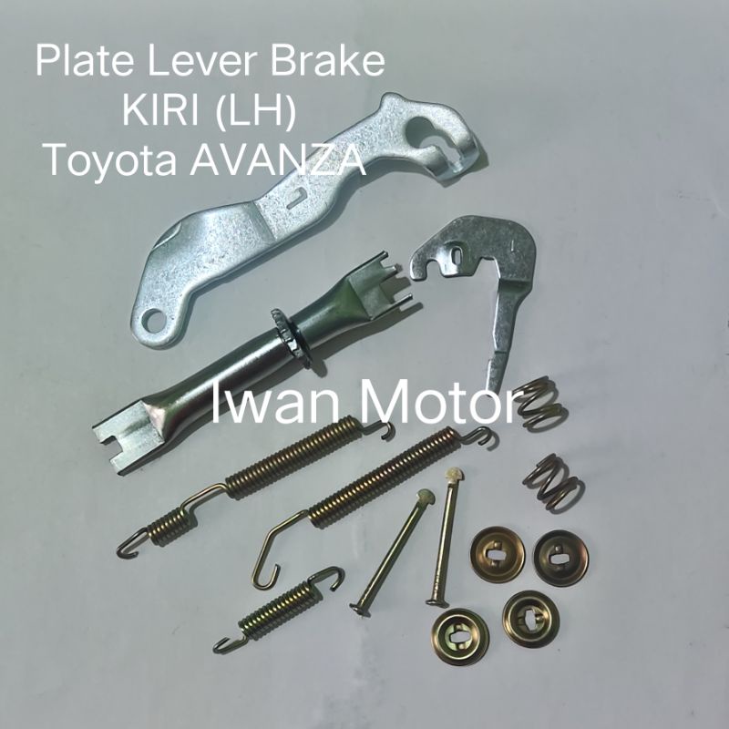 Jual Plat Lever Brake Kit KIRI / Plat Setelan Kampas Rem Belakang ...