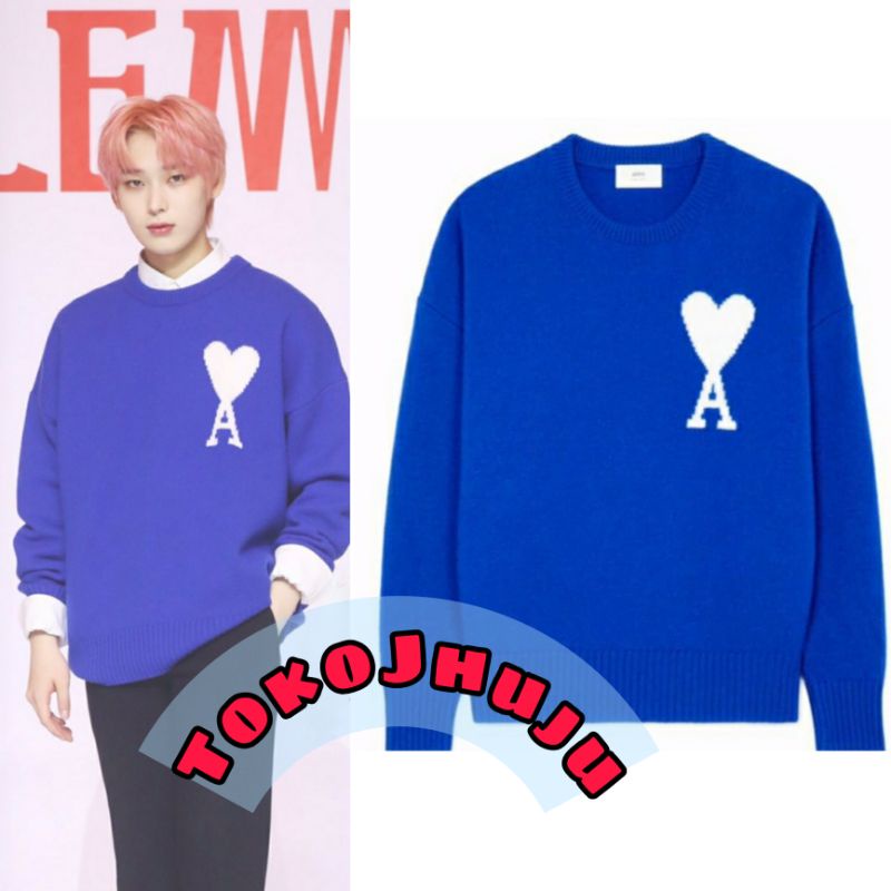 Jual Basic sweater Enha Engene Sunoo style Alove Logo Kiri Besar sablon ...