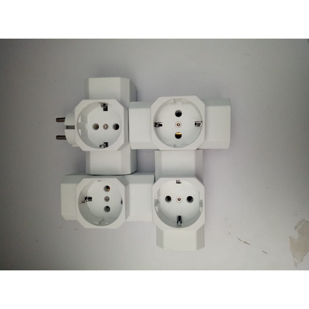 Jual Steker T Broco Colokan Stop Kontak Cabang 3 Stopkontak Paling ...