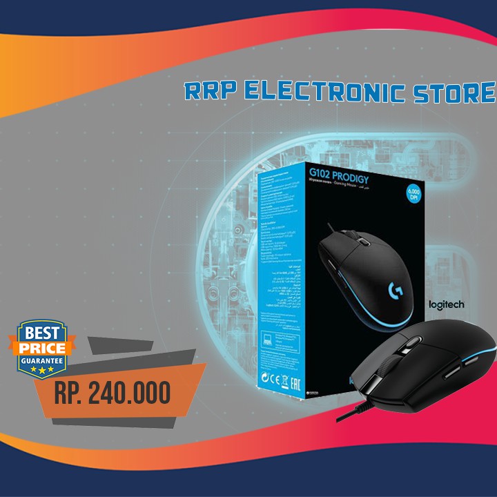 Jual Logitech Pro Gaming Mouse G102 Prodigy | Shopee Indonesia