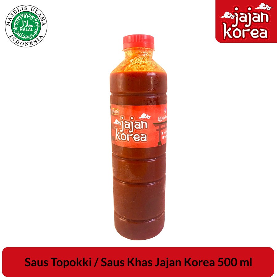 Jual Saos Topokki / Saos Jajan Korea 500 ml | Shopee Indonesia