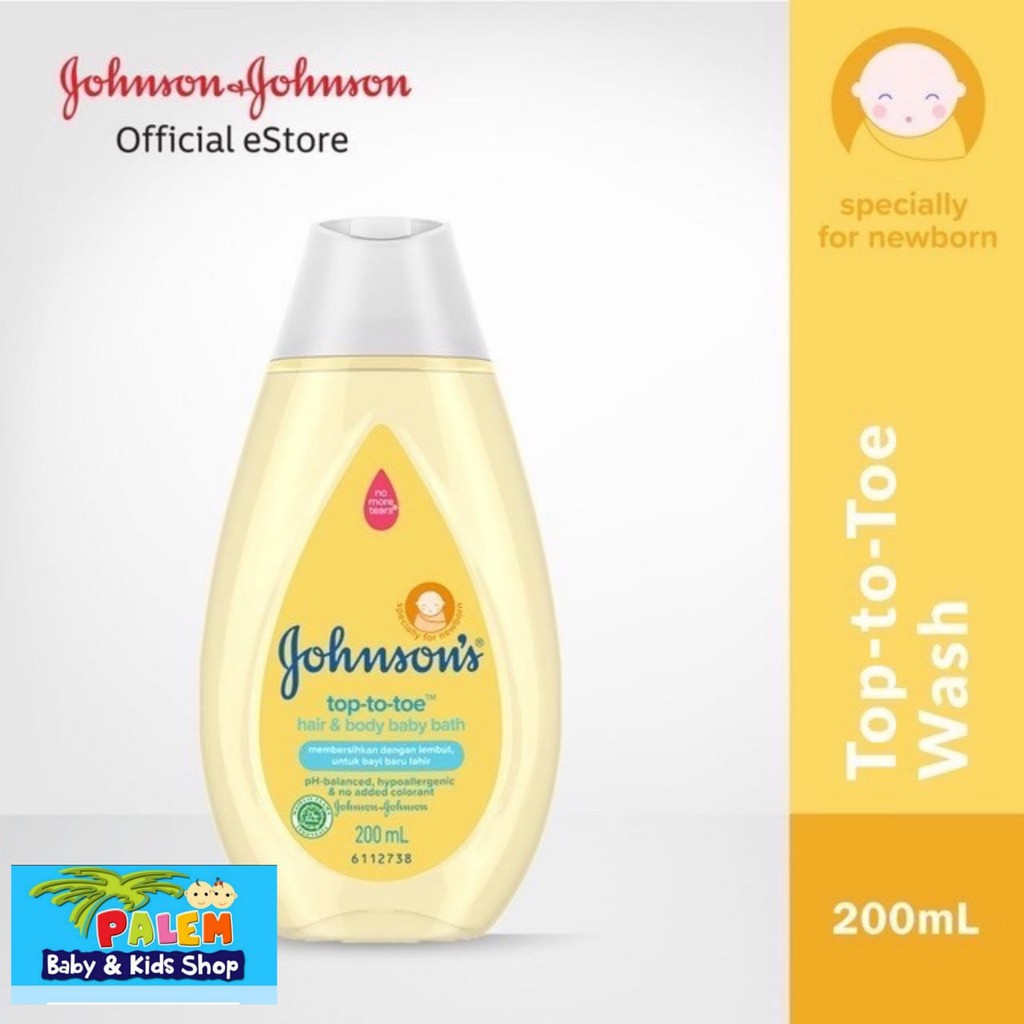 Jual johnson's top to toe baby wash& top to toe hair & body baby bath ...