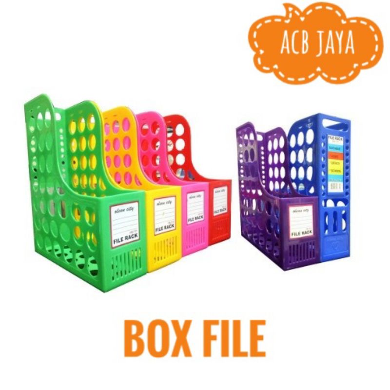Jual Box File Plastik / Multibox / Kotak Penyimpanan Buku | Shopee ...