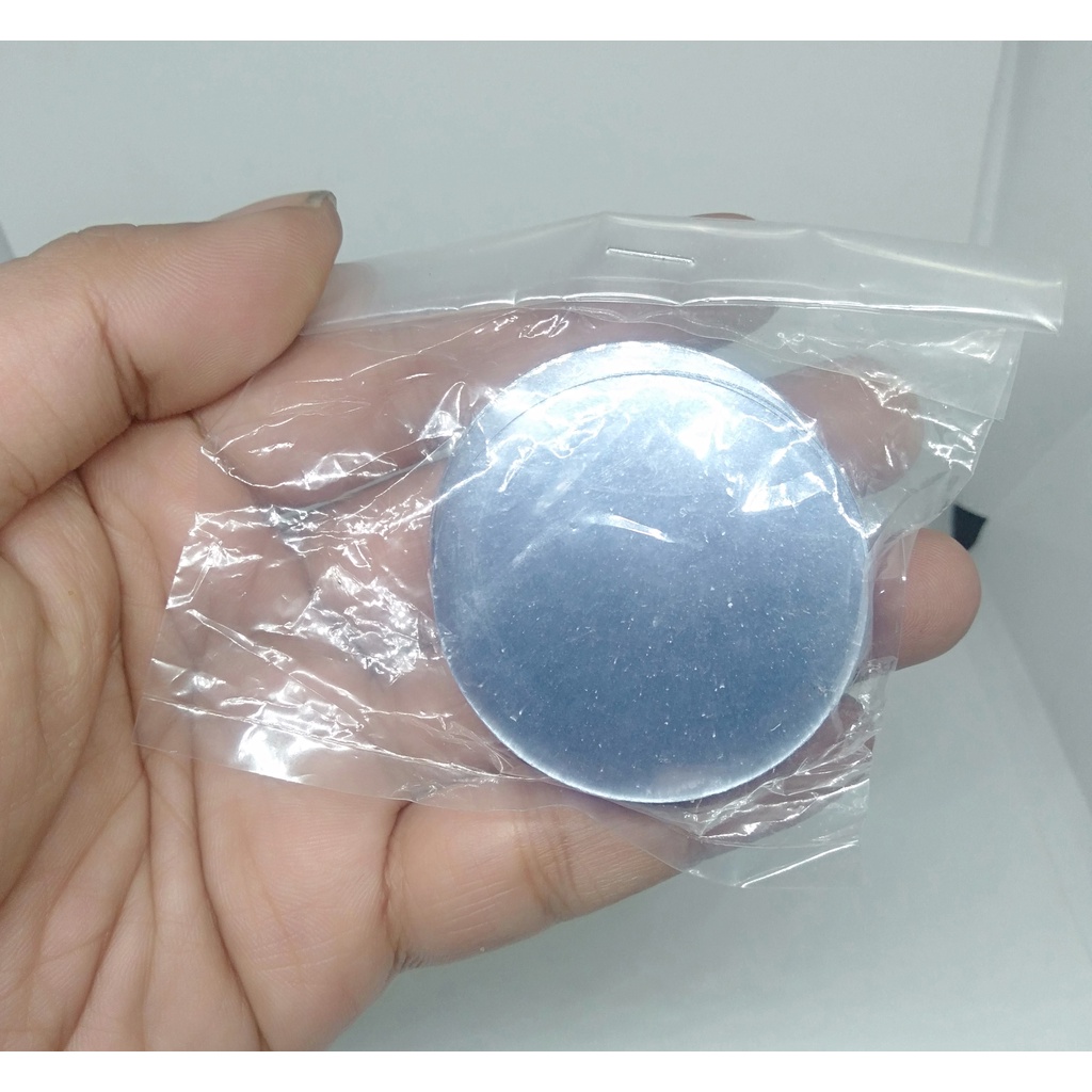 Jual Mika 32mm, untuk bahan baku pembuatan pin ukuran 32mm, pakai alat ...