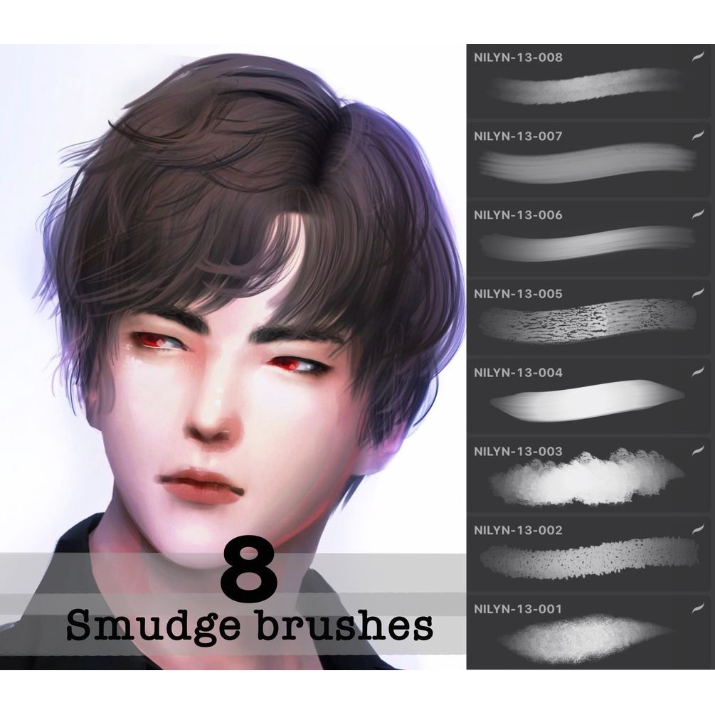 Jual Procreate Brush - 8 Smudge Brushes | Shopee Indonesia
