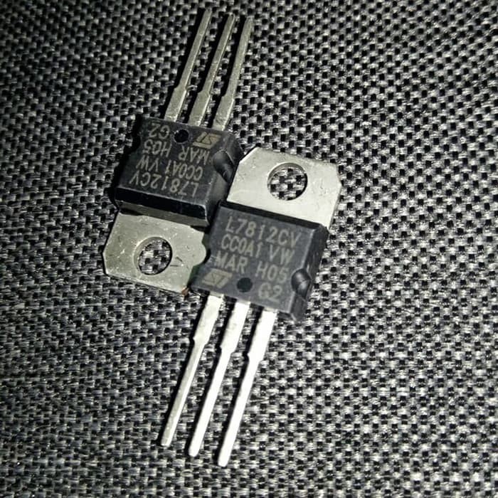 Jual L7812 7812 L7812CV Positif Voltage Regulator Penstabil 12V 1.5A | Shopee Indonesia