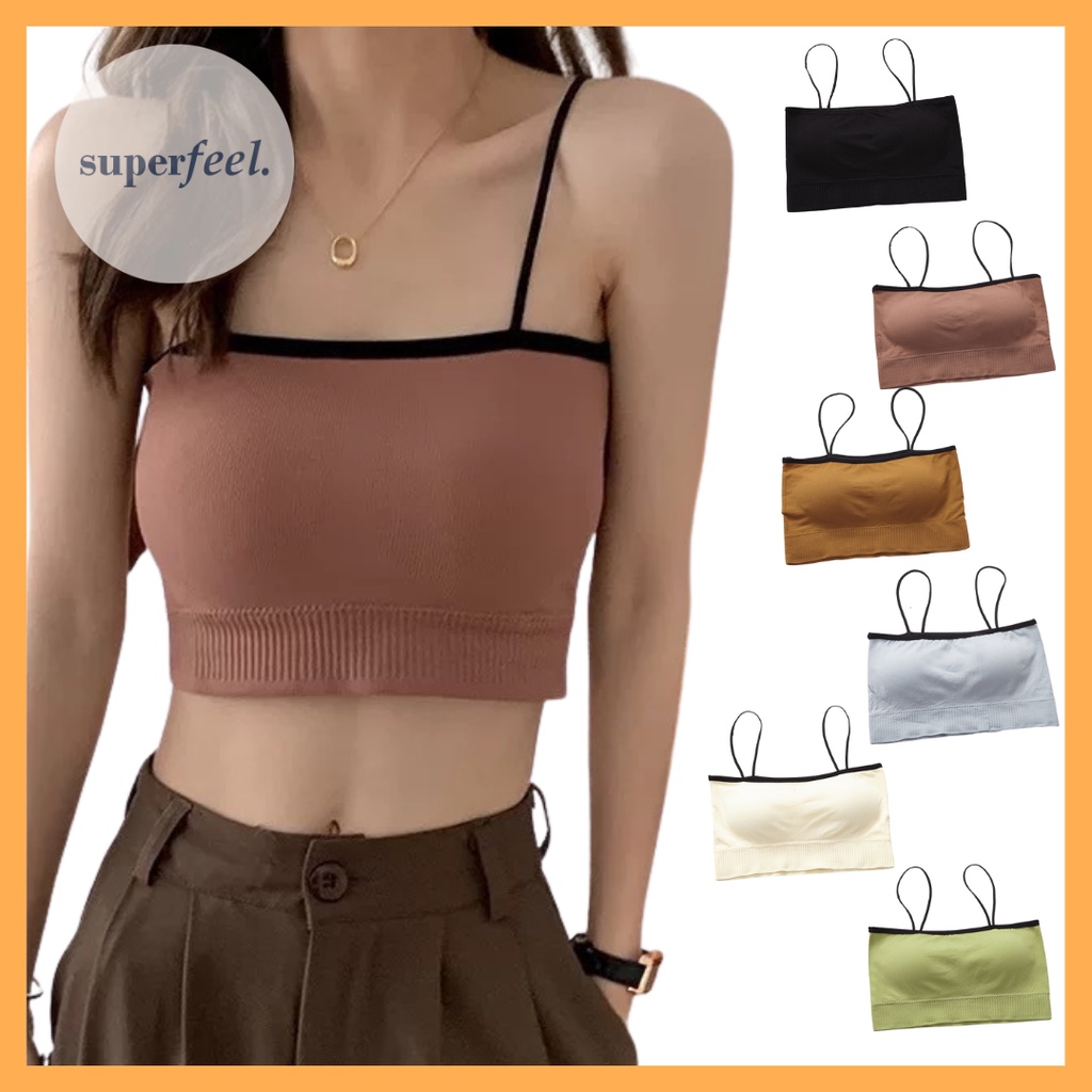 Jual SFL TANK TOP BRALETTE BRA BH WANITA MODEL KEMBEN BUSA DAILY TUBE ...