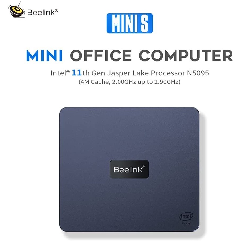 Jual Beelink Mini PC Mini S 8/128GB SSD Intel N5095 Dual Hdmi Windows ...