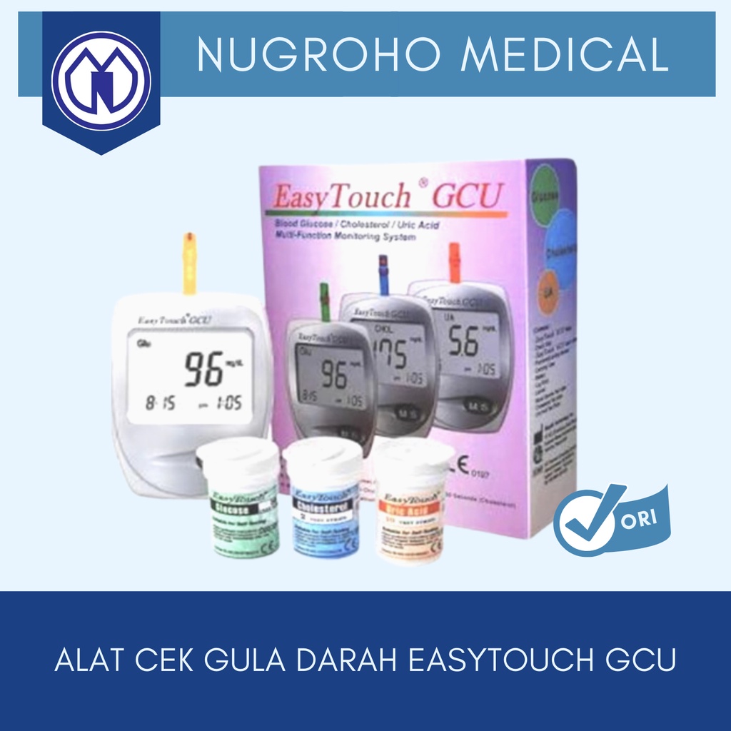 Jual alat cek gula darah easytouch GCU | Shopee Indonesia