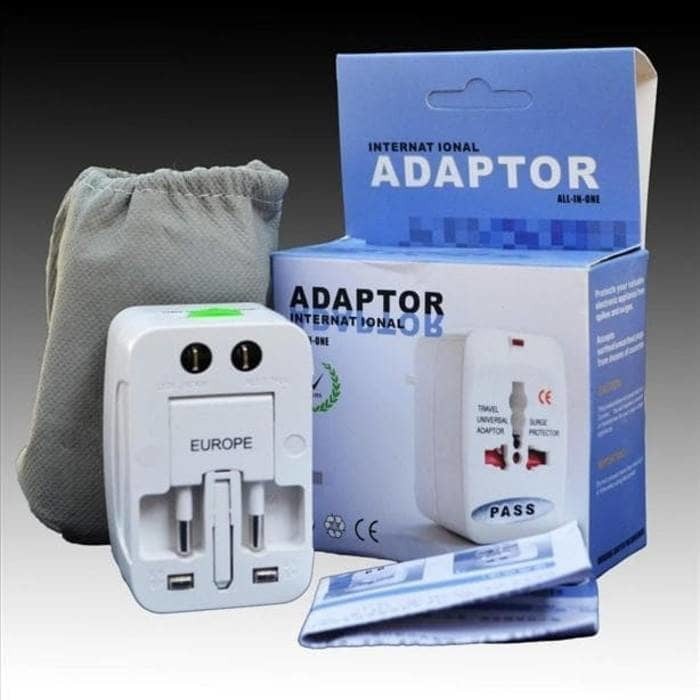 Jual TRAVEL ADAPTER CHARGER INTERNATIONAL EROPA ASIA ADAPTOR ...