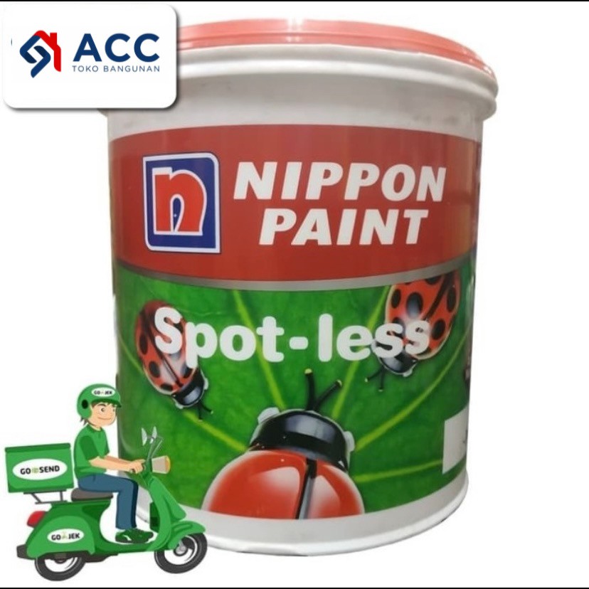 Jual Nippon Spotless Cat Tembok Interior 20 liter Pail (SEMUA WARNA ...