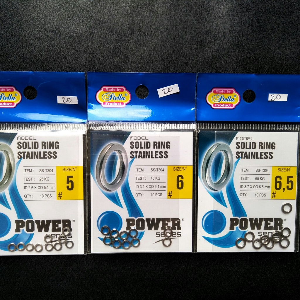 Jual Solid Ring Stella Stainless - Aksesoris Pancing - Assist Hook ...