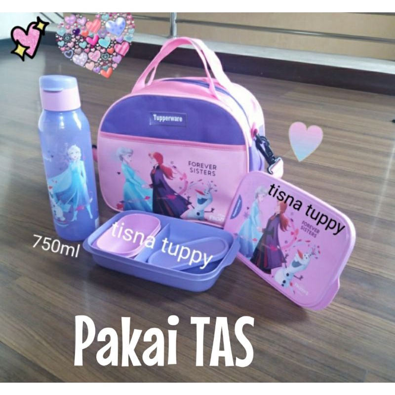 Jual frozen lunch set tupperware (ready) | Shopee Indonesia