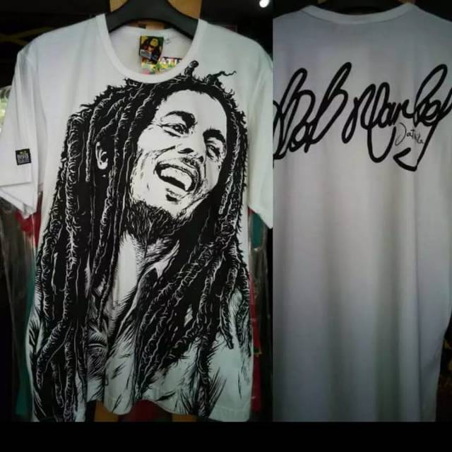 Jual Kaos bob marley original baju reggae rasta rege jamaika | Shopee ...
