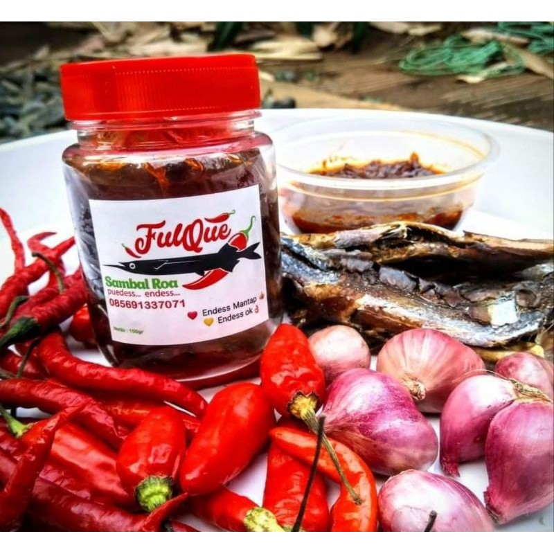 Jual Sambel Roa khas Manado Fulque | Shopee Indonesia