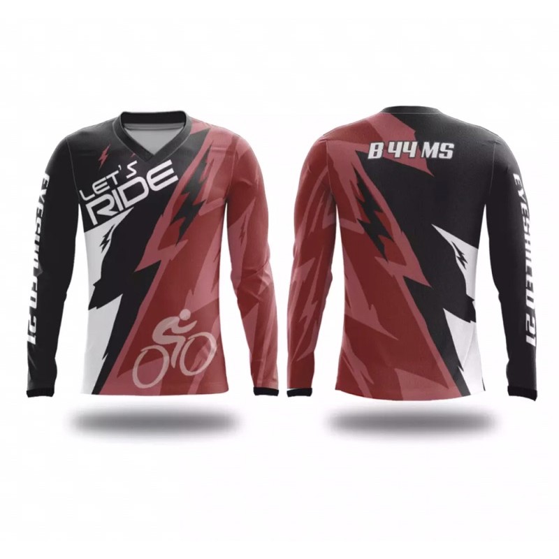 Jual Jersey Baju Kaos Seragam Olahraga Gowes Custom Road Bike MTB ...