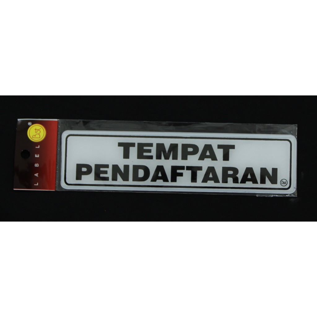 Jual Label Akrilik Tempat Pendaftaran | Shopee Indonesia