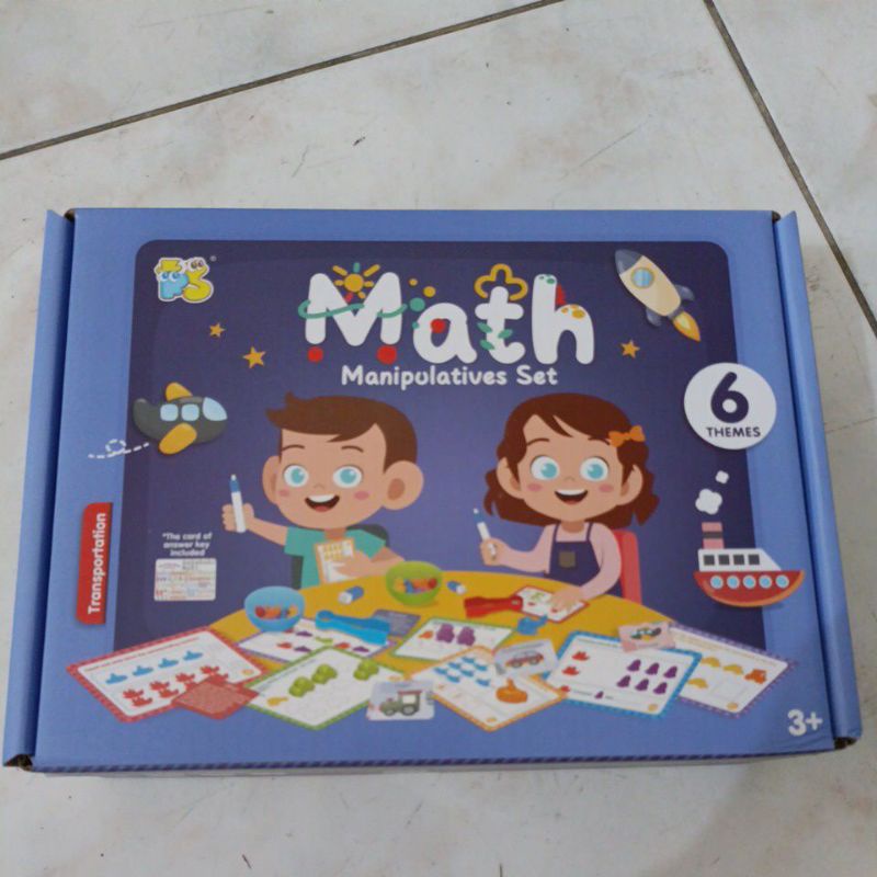 Jual Math Manipulatives Set / Mainan Berhitung Counting Seri Dinosaurus ...