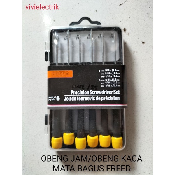 Jual OBENG JAM/OBENG KACA MATA BAGUS FREED | Shopee Indonesia