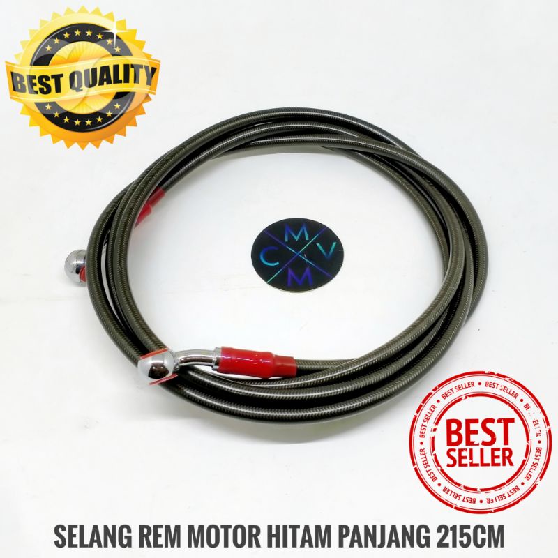 Jual [READY STOCK] SELANG REM MOTOR UKURAN KOMPLIT 60cm 95cm 130cm 215cm / selang kabel rem ...