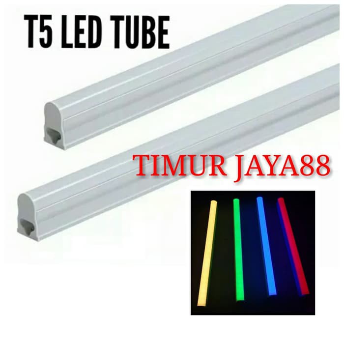Jual LAMPU SET NEON TUBE LED T5 TL 5 10 WATT 8 WATT ANTI PECAH 60CM 60 CM | Shopee Indonesia