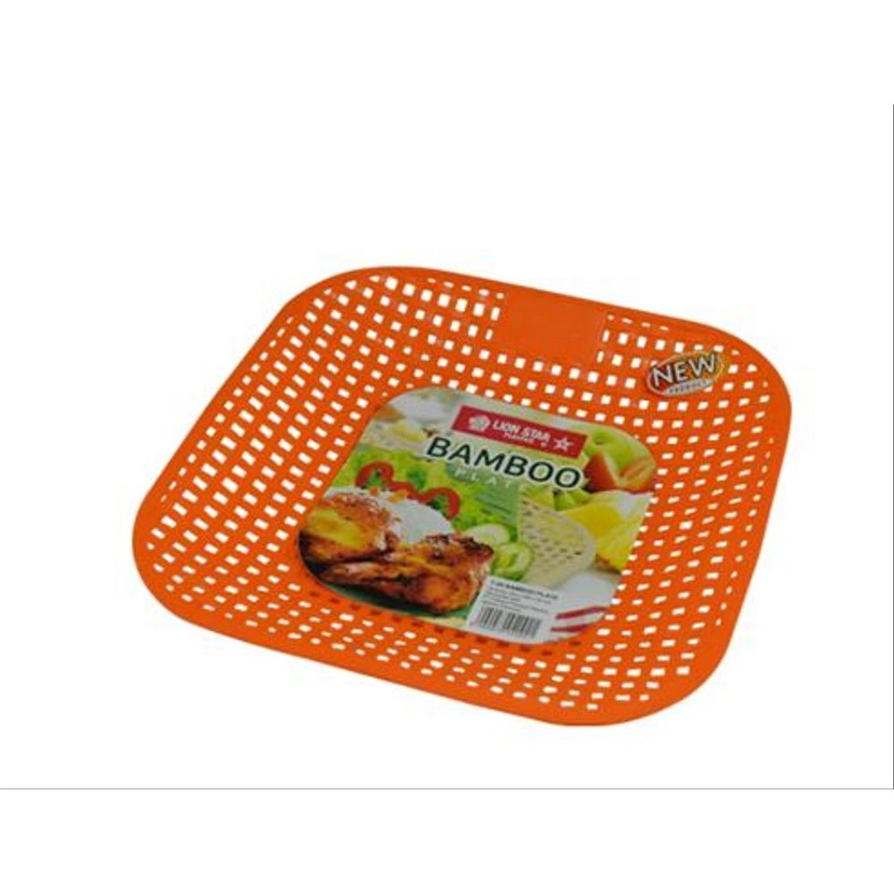 Jual Lionstar T 45 Bamboo Plate Piring rotan bambu plastik Lion Star ...