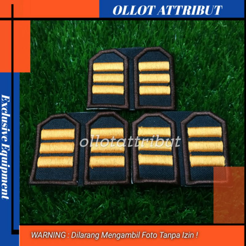 Jual PANGKAT PDL POLRI BORDIR / BET BINTARA TIMBUL / PANGKAT PDL POLRI ...