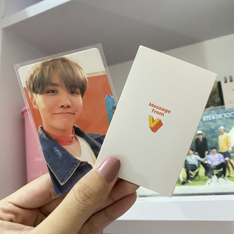 Jual PHOTOCARD MESSAGE CARD BTS BUTTER JHOPE V OFFICIAL | Shopee Indonesia