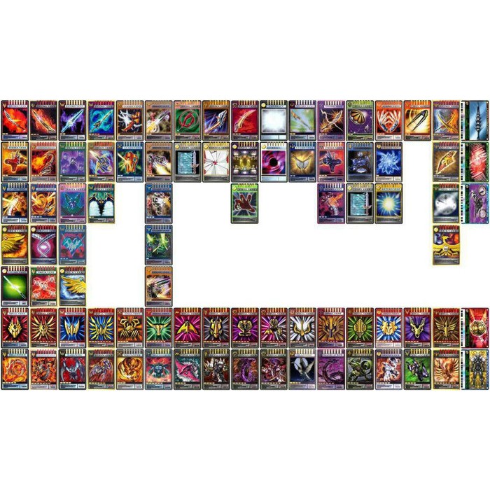 Jual 87 Custom Card DX Kamen Masked Rider Ryuki Ryuga Knight Zolda Deck ...