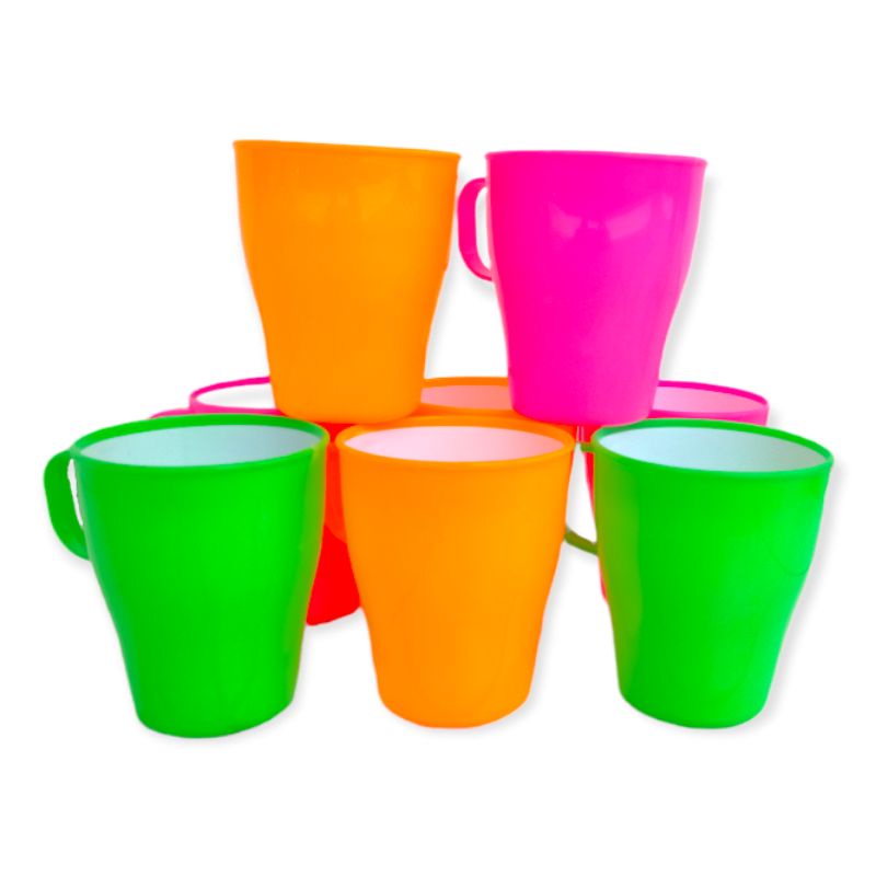 Jual Gelas Mug Plastik Anti Panas Gelas / Mug / Cangkir Calista ...